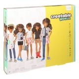Creatable World Deluxe Character Kit Customizable Doll, Brunette Wavy ...