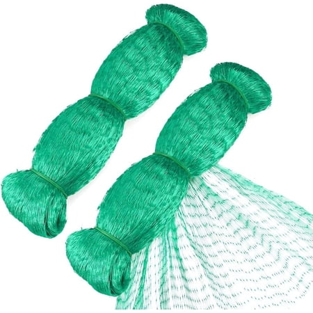 2 Pack 2x10m Green Garden Netting for Protecting Fruit Trees ...
