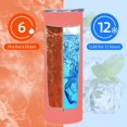 20 oz Stainless Steel Insulated Tumbler - Coral Floral Design with ...