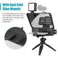 Teleprompter,Presentation Video Live Interview With Led Fill Remote ...