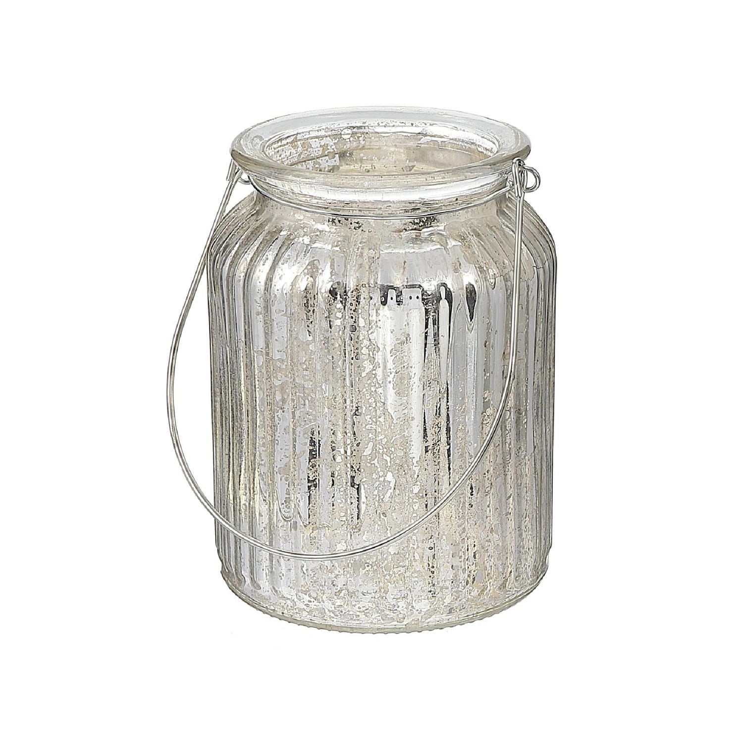 Click here for Ih Casadécor Ribbed Mercury Glass Tealight Holder... prices