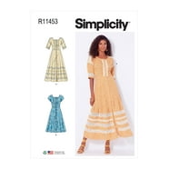 Simplicity Sewing Pattern 9835 - Misses' Dress and Pinafore Apron In ...