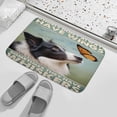 Border Collie Dog Themed Shower, Tub, Bath Mat, Bathroom Rug, Non-Slip ...