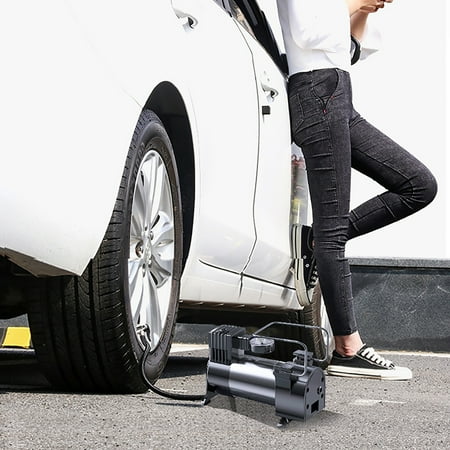 tumgatte Double Cylinder Automobile Pump Portable High-power Vehicle ...