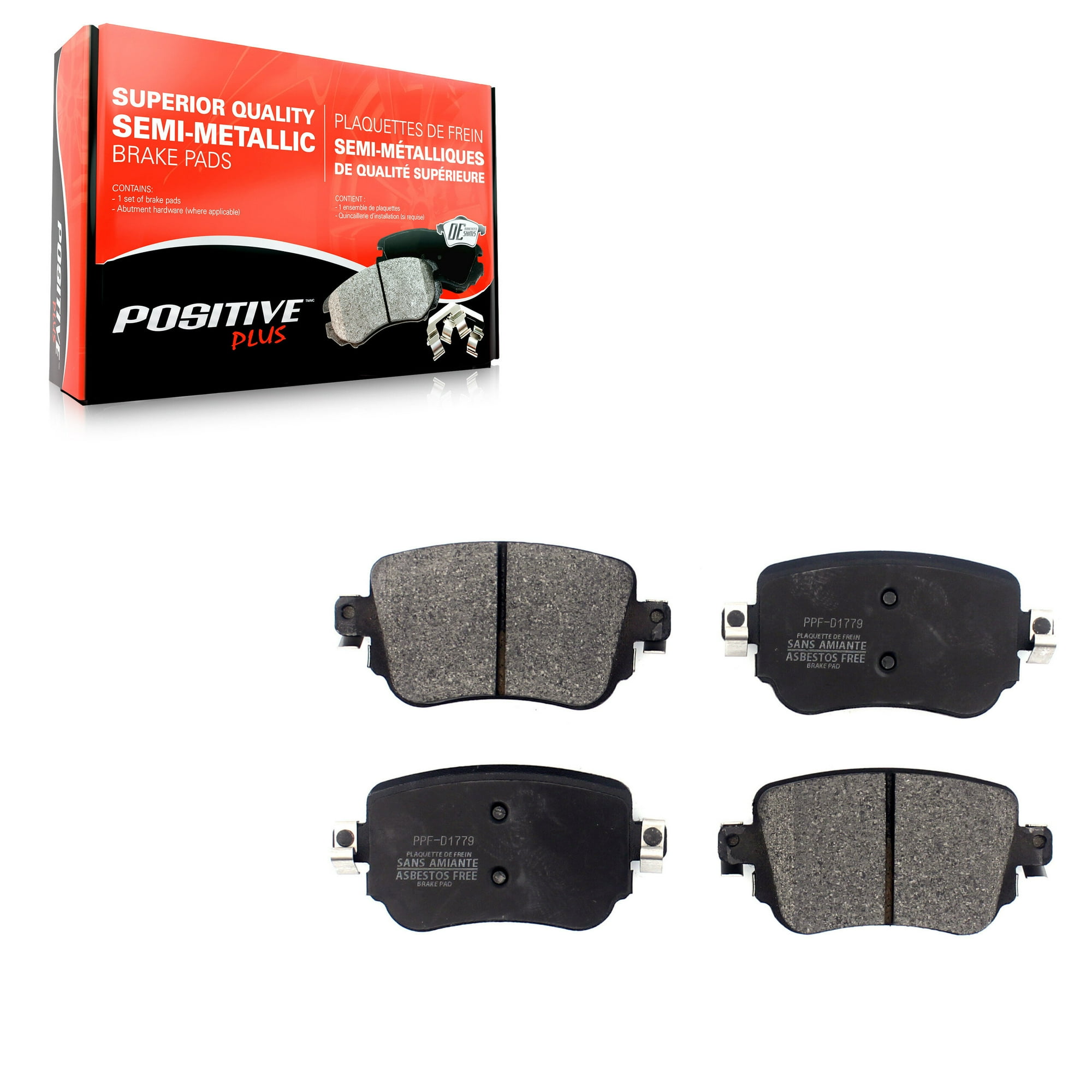 Click here for Positive Plus Rear Semi-Metallic Disc Brake Pads P... prices