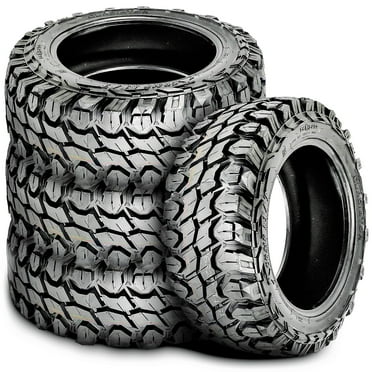 Cosmo Mud Kicker LT 33X12.50R18 Set of 4, Load F 12 Ply MT M/T Mud ...