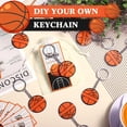 30 Sets Sport Team Party Favors Acrylic DIY Name Keychains Basketball ...