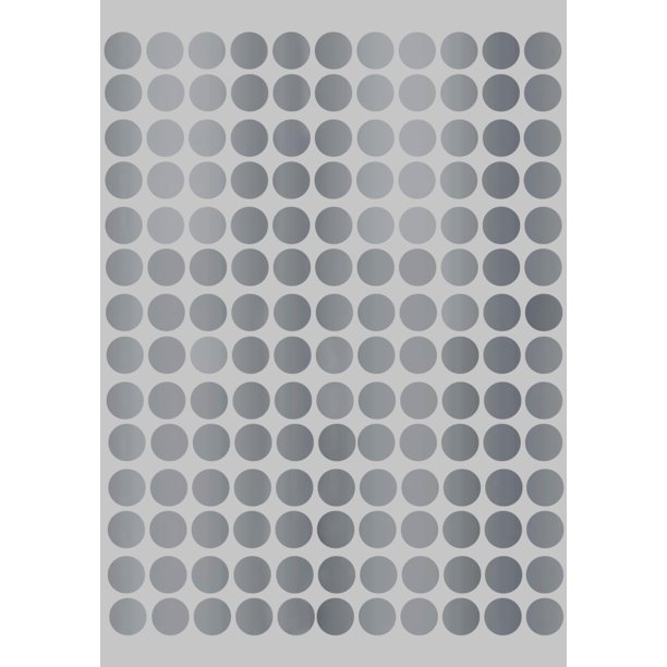 Royal Green Colored Code Labels 0.375 inch Round Dot Sticker 3/8 Circle ...