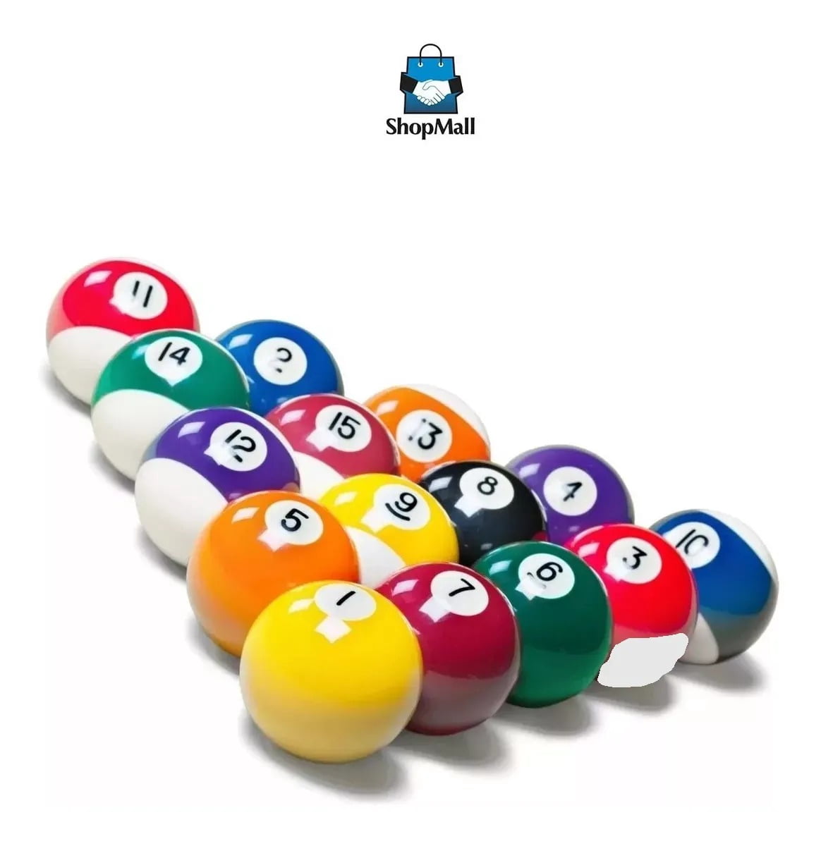 16 Bolas De Billar Pool-juego De Billar Profesionales Resina Shop Mall ...