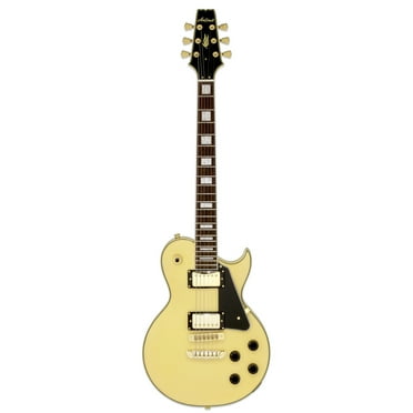 Aria Pro II JET I Full Size Adult Electric Guitar for Beginners - Black ...