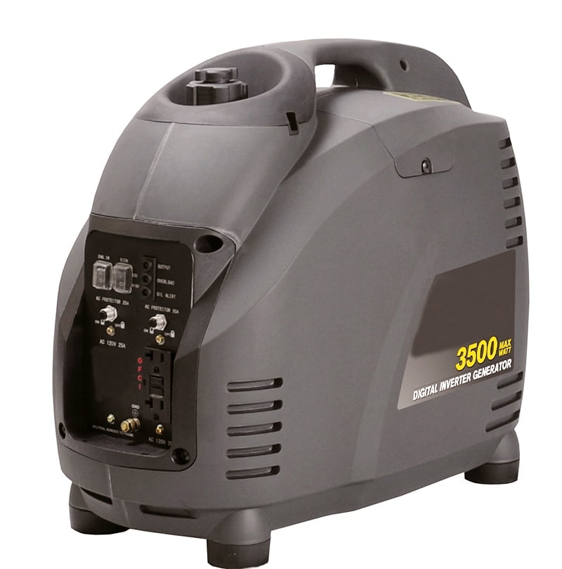 3500W Digital Gas Portable Campsite Sine Waves Inverter Generator ...