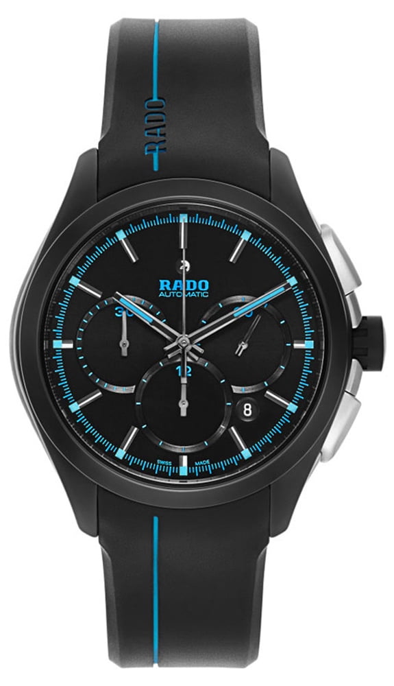 Rado HyperChrome XXL Black Ceramic Automatic Chronograph Mens Watch ...