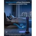 EcoNour 42-Inch Smart Oscillating Tower Fan with WiFi, Alexa, Remote, 3 ...