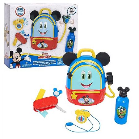 Just Play Disney Junior Mickey Mouse Funhouse Adventures Backpack, 5 ...