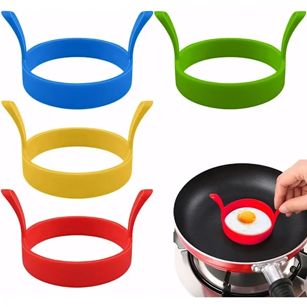 Click here for Topzoulun 4-Pack Fried Egg Molds  8 Cm  Silicone M... prices