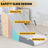 Kid Slide for Toddlers, 8 in 1 Toddler Slide, Age 1-3 with Basketball ...