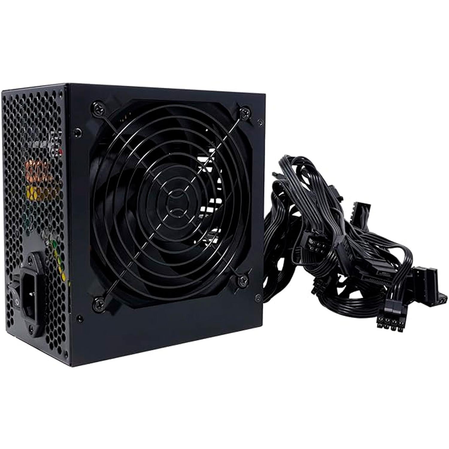 Fuente de Poder PC 800W Gamer NACEB 80 Plus Bronze negro | Walmart en línea