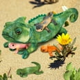 "MaoGoLan 27"" Lizard Family Plush Toys - Stuffed Chameleon Mommy with ...
