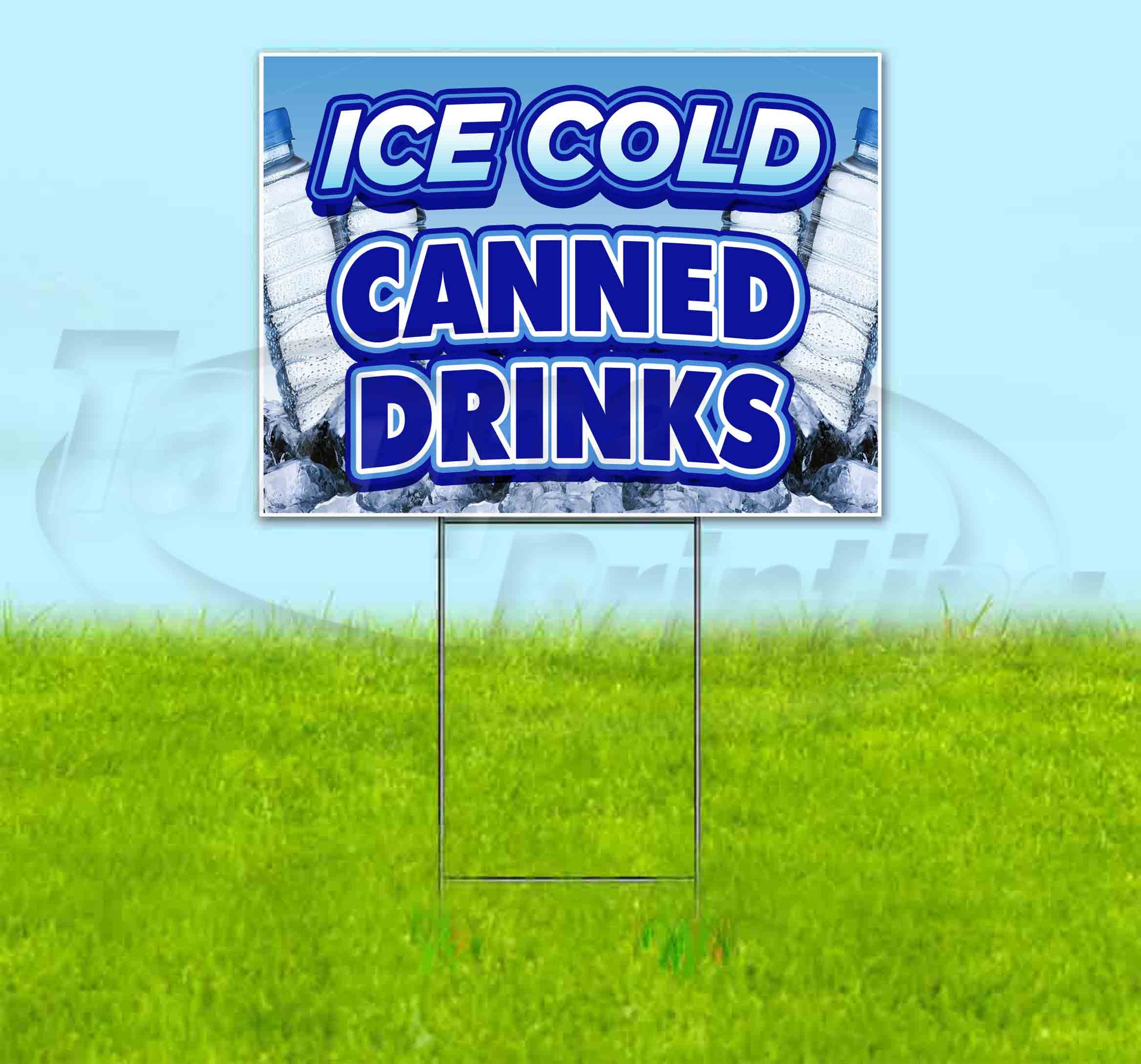Cold Drinks Sign