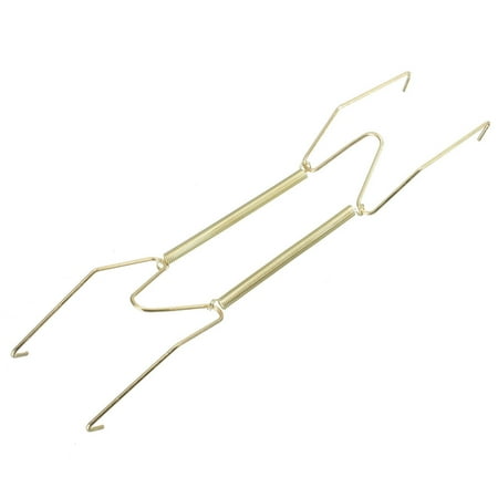 CARBONLIKE Plate Dishes Stainless Steel Hanger Spring Plates Holder ...