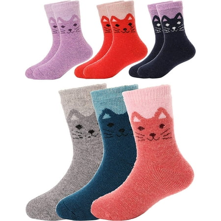 Bail Kids Warm Wool Socks for Walking Boys Girls Toddlers Thermal ...