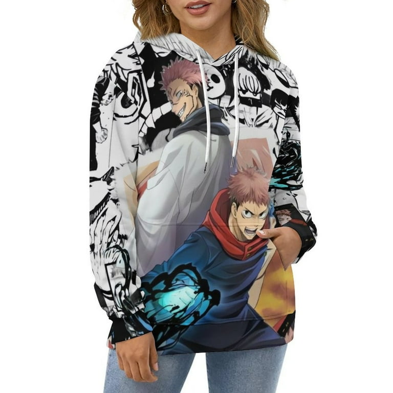 Jujutsu Kaisen Yuji Itadori Hoodie Unisex 3d Novelty Hoodies Jujutsu Kaisen Yuji Itadori Hoodie Unisex 3d Novelty Hoodies