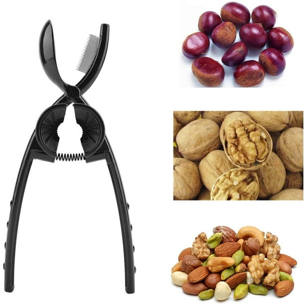 2 in 1 Multi-functional Metal Chestnut Cracker & Walnut Opener Pliers ...