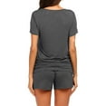 Juebong Womens Postpartum Nursing Pajamas Sets Summer Solid Short