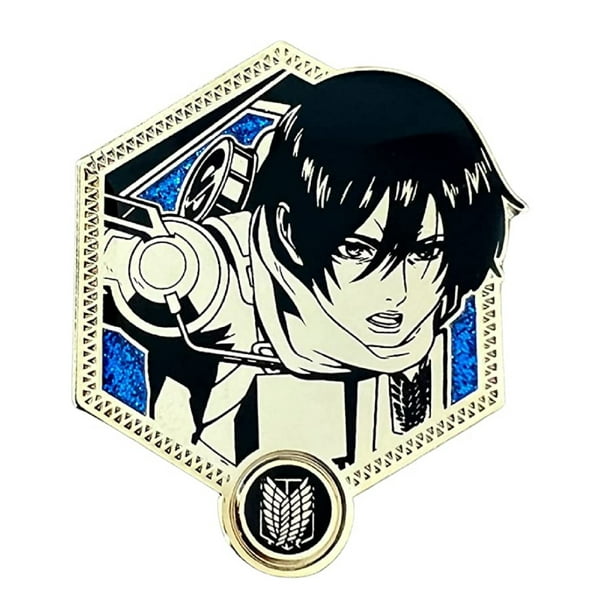 Attack on Titan Final Season Golden Mikasa Ackerman Collectible Enamel Pin - Walmart.com