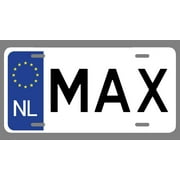 Custom Euro Plate