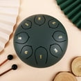 Rain Drum for Outside 8 Tone 6-Inch Chakra Rain Drum Tongue Drum Steel ...