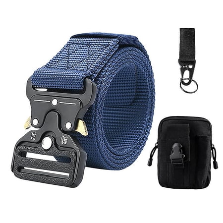 New Quick Release Aluminum Alloy Buckle Nylon Belt Men's Cobra Tactical ...