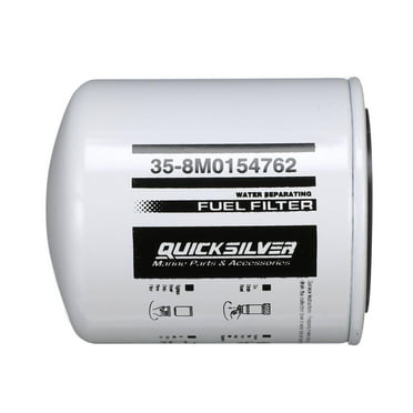 Quicksilver 18458Q4 Water Separating Fuel Filter Kit with Blue Water ...