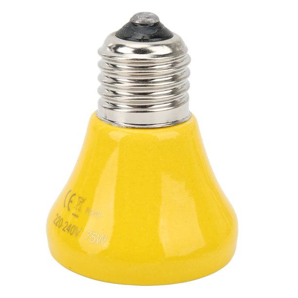 Ceramic Reptile Heat Lamp Bulb Mini Infrared Heat Ceramic Amphibian ...