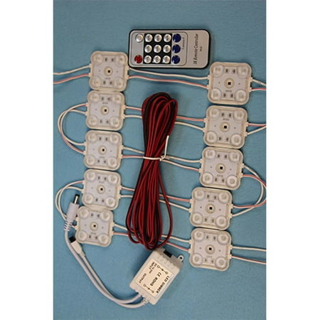 TOTMOX Car Reading Light Kit, 40LED Reverse Injection Lens Module Bulb ...