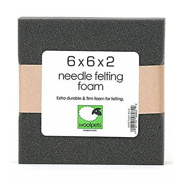 Dense Foam Needle Felting Pad - 18" X 24" X 2" - Walmart.com