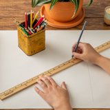 Artist's Loft® Wooden Yard Stick - Wood Crafts Essential Measuring Tool ...