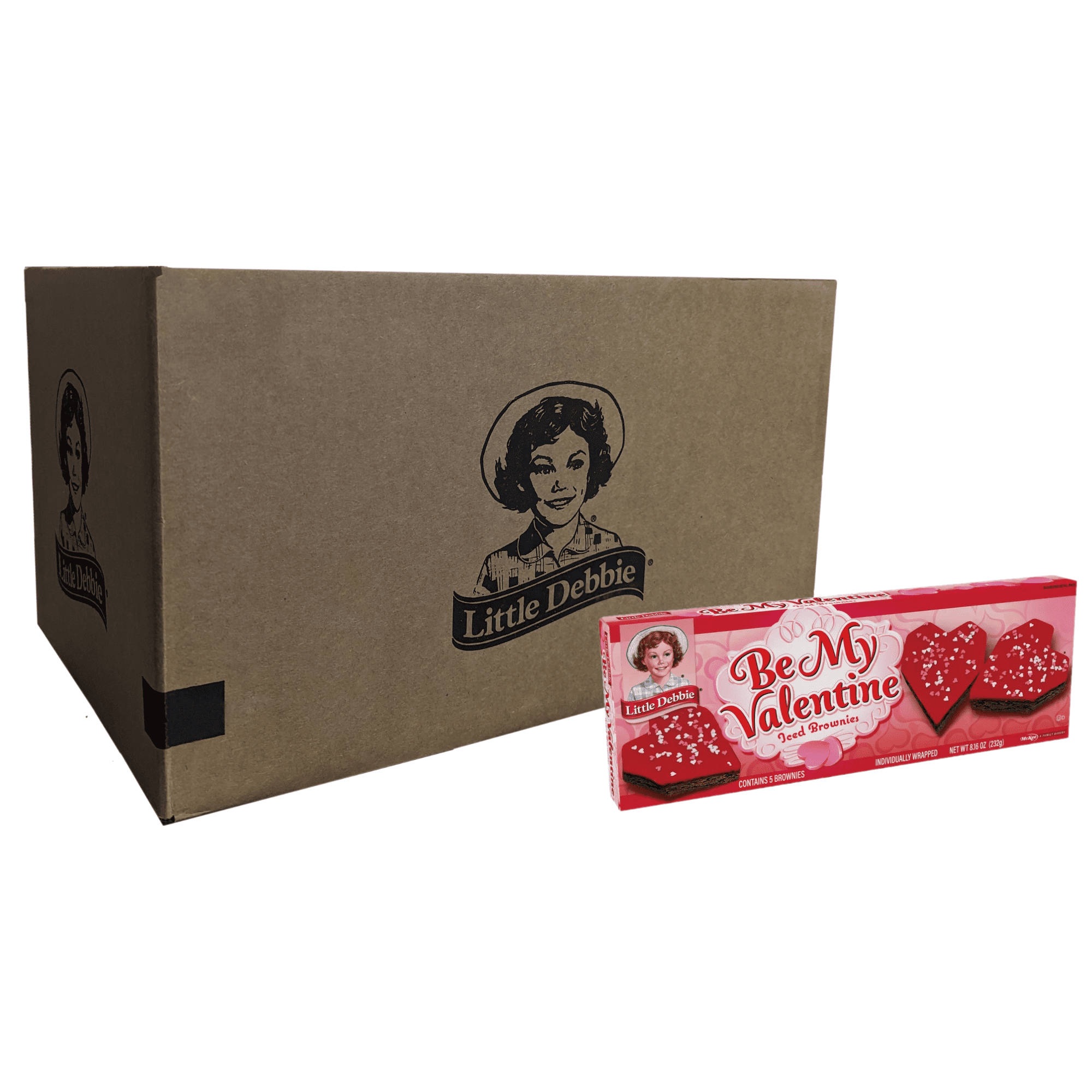 Little Debbie Valentine Brownies