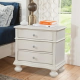 American Woodcrafters Rodanthe 3-Drawer Shipyard Blue Wood Nightstand ...