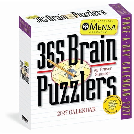 Daily Brain Games 2025 Day-To-Day Calendar: Energize Your Mind, One ...