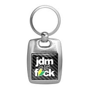 Stainless Steel Brushed and Polished Black Acrylic Key Chain - Walmart.com