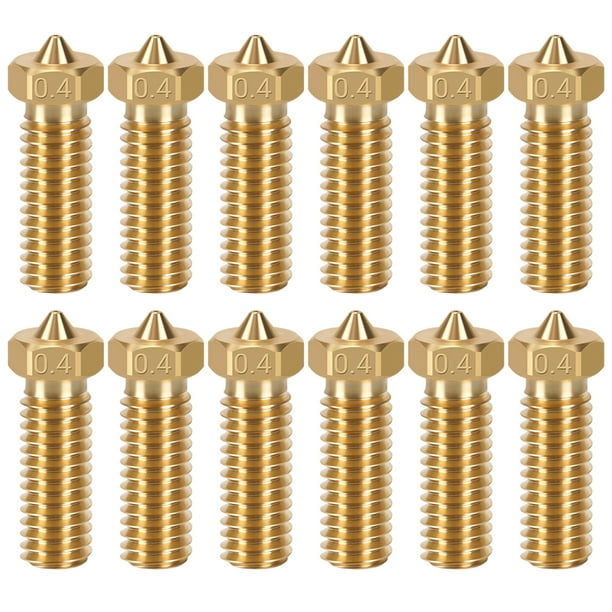 relayinert 12pieces Premium Brass Nozzle Kit Long-lasting And Reliable ...