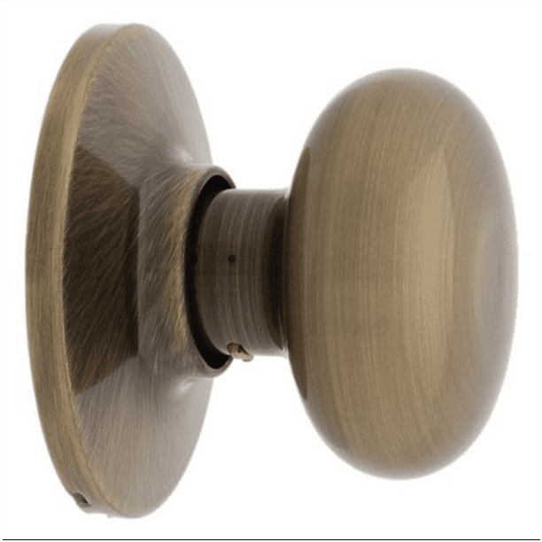 Maxgrade 400wat5 Watson Single Dummy Door Knob Antique Brass