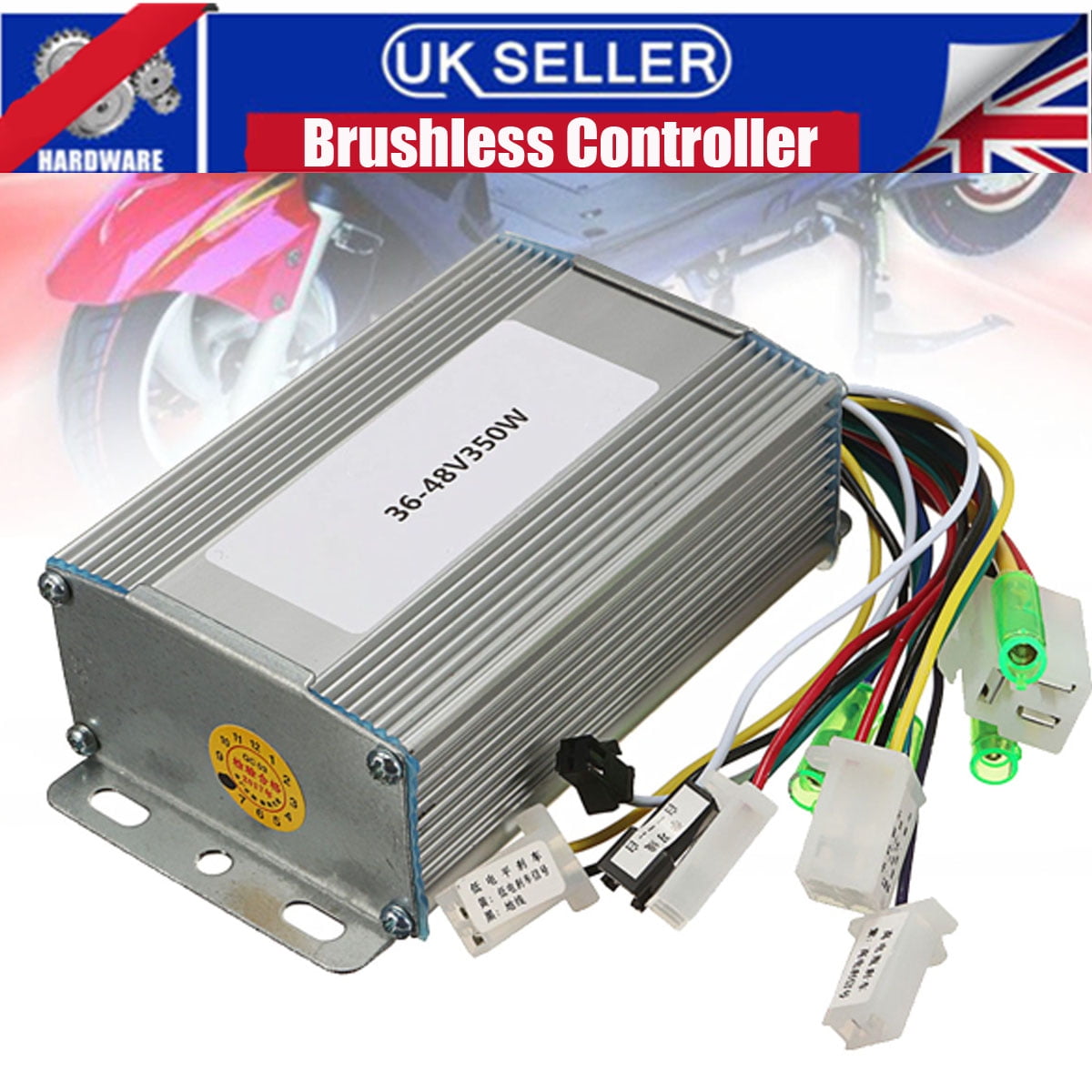 Motor Electric Controller Bicycle 36v/48v E-bike Governor 350w ...