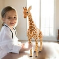 JABUUO Real Life Giraffe Plush Toys Soft Filled Giraffe Doll Toys Plush ...