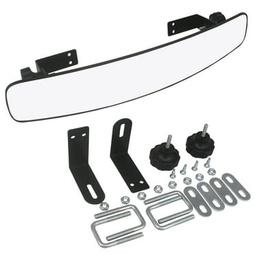 Golf Cart Rear View Mirror 4 Panel Wide Angle Fit EZGO, Club Car ...