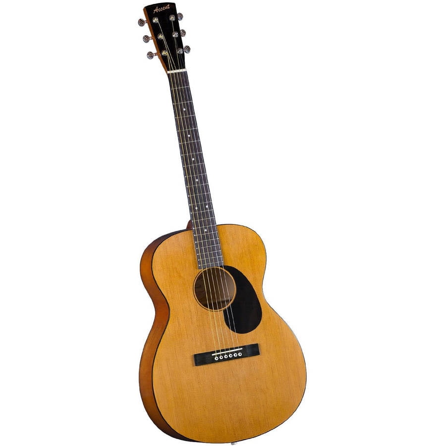 Accent CS-2 Acoustic Folk Guitar - Walmart.com