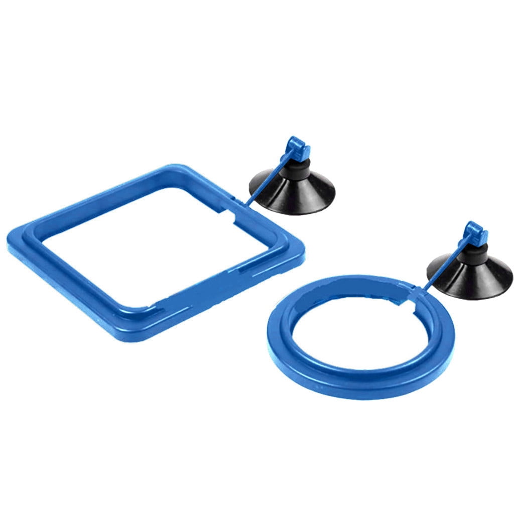 Baofu 2PCS Feeding Ring Aquarium Fish Tank Station Floating Food Tary ...