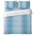 4 Pieces Duvet Cover California King Bedding Sets Minimalist Light Blue ...