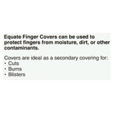 Equate Latex Finger Covers, 36 Count (12 small, 12 medium, 12 large ...